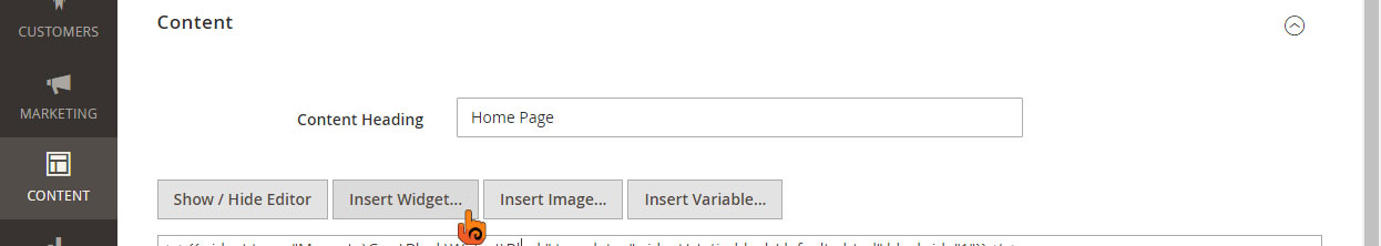 magento 2 : 如何將靜態區塊(static block)的內容新增至頁面(cms page) 中 - Astral Web 歐斯瑞有限公司
