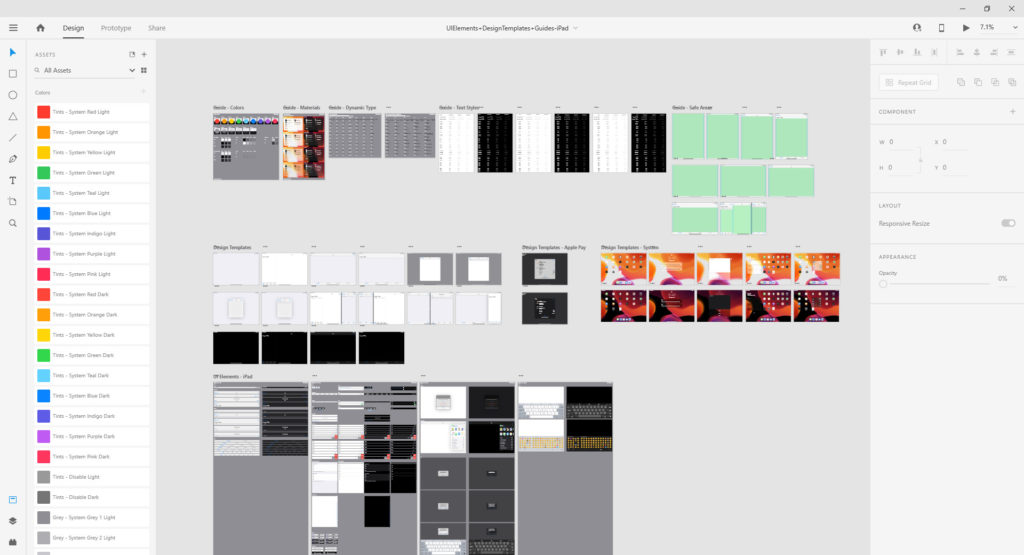 Adobe XD教學【入門】善用資源來節省時間-官方UI kit資源 - Astral Web 歐斯瑞有限公司
